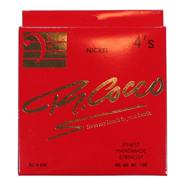 RICHARD COCCO SENIOR ELECTRIC BASS STRINGS 4’s / RC 4DN (.040-.100)イタリアの古き良き弦楽器製作のノウハウをダイレクトに受け継ぐ伝説の弦。Richard Cocco Seni...