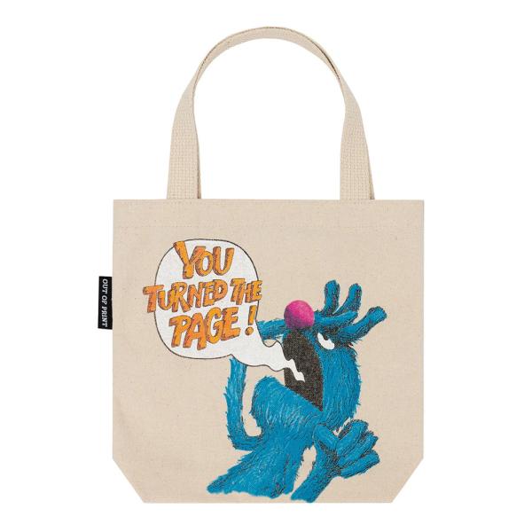 アウト・オブ・プリントSESAME STREET / THE MONSTER AT THE END OF THIS BOOK MINI TOTE BAG何世代にもわたって子供たちに愛されてきた毛むくじゃらのグローバーは、"本の終わりにいるモ...