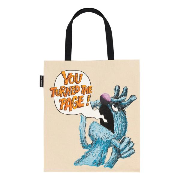 アウト・オブ・プリントSESAME STREET / THE MONSTER AT THE END OF THIS BOOK TOTE BAG何世代にもわたって子供たちに愛されてきた毛むくじゃらのグローバーは、"本の終わりにいるモンスター"...