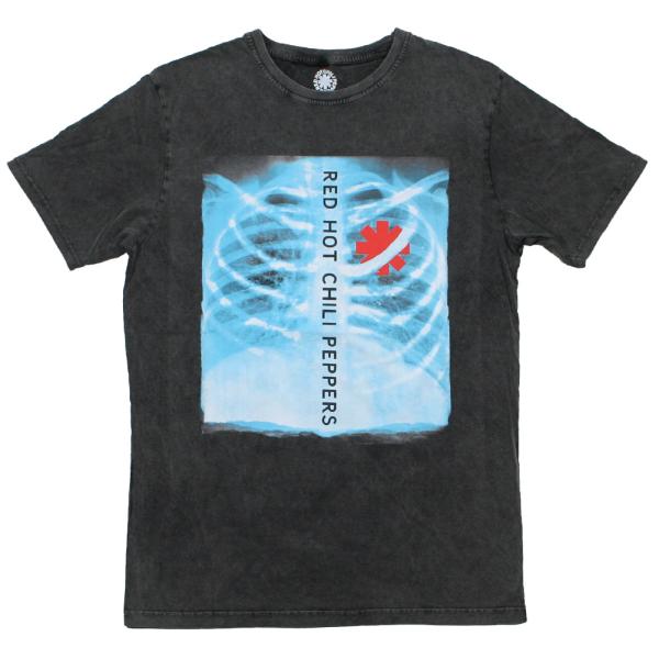ED HOT CHILI PEPPERS / X-RAYPremium Wash Collection・100% Cotton・Stone Wash・Charcoal Grey・Official Licensed・Made in Egypt...