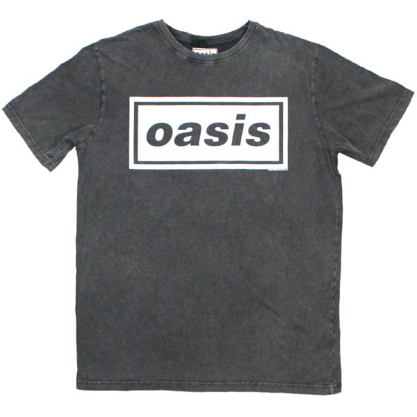OASIS / DECCA LOGOPremium Wash Collection・100% Cotton・Stone Wash・Charcoal Grey・Oasis Merchandising Limited.・Official Lic...