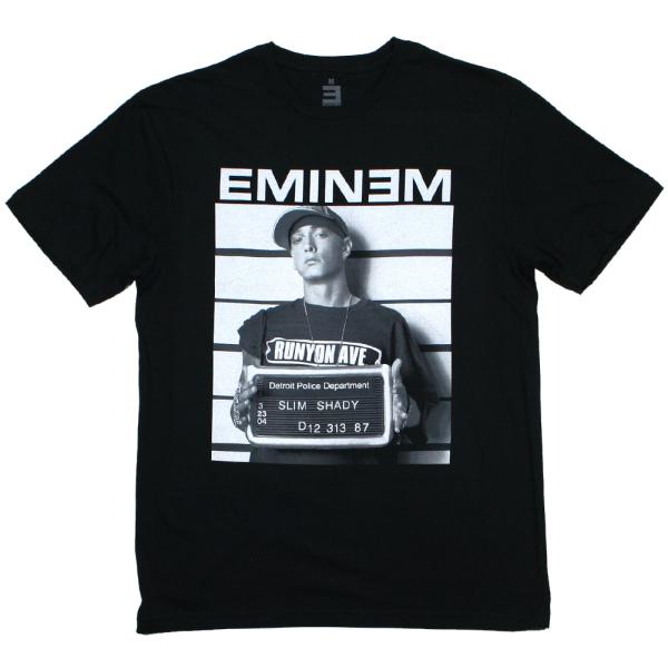 EMINEM / MUGSHOT・100% Cotton・Black・Official Licensed・Made in UK[UNISEX]参考SIZE : 身幅 : 着丈Small : 44~49cm : 67~71cmMedium :...
