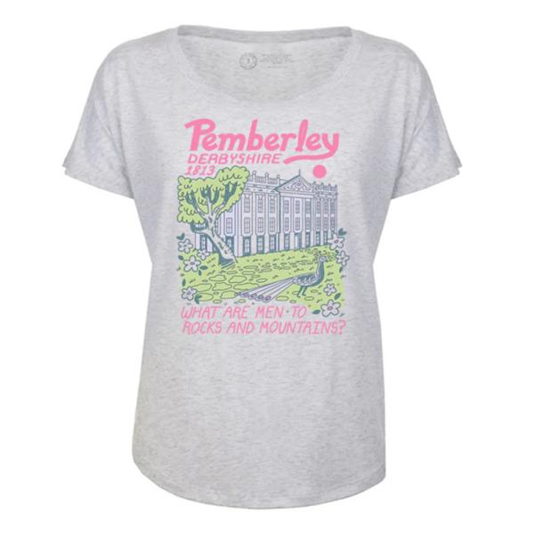 アウト・オブ・プリントジェーン・オースティン / 高慢と偏見 (1813)ダービーシャーにあるダーシー氏の壮麗な邸宅“ペンバリー”がデザインされています。What are men to rocks and mountains?男なんかより、...