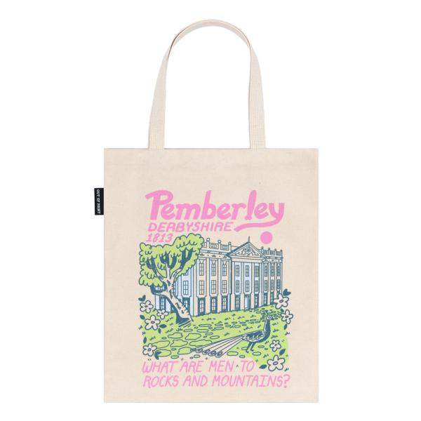 アウト・オブ・プリントジェーン・オースティン / 高慢と偏見 (1813)ダービーシャーにあるダーシー氏の壮麗な邸宅“ペンバリー”がデザインされています。What are men to rocks and mountains?男なんかより、...