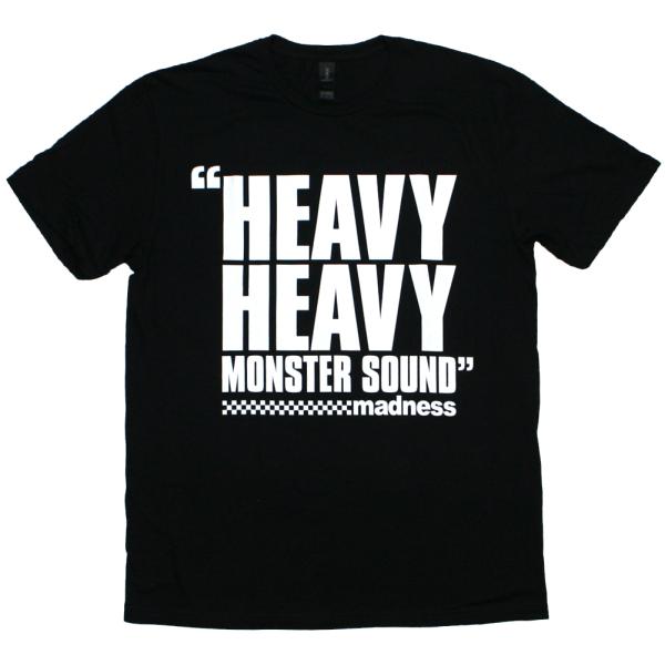 MADNESS / ONE STEP BEYOND... (1979)Madnessの代表曲「One Step Beyond」の冒頭に流れるSpoken introのフレーズ “Heavy Heavy Monster Sound” がデザイ...