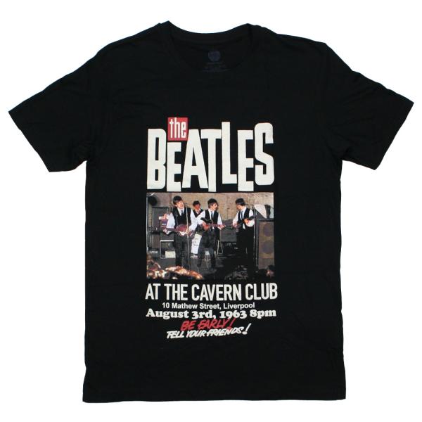 THE BEATLES / AT THE CAVERN CLUB (1963)1963年のCavern Clubでのライヴ告知ポスターデザイン。テキストの部分はHi-Build Print (パフプリント)で立体的なデザインになっています。...