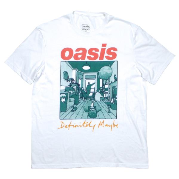 OASIS / DEFINITELY MAYBE (1994)1994年にリリースされたデビュースタジオアルバム「Definitely Maybe」のカヴァーアートワークがイラスト風にアレンジされたデザイン。・100% Soft-Style...