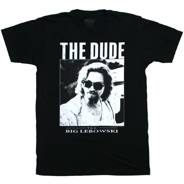 THE BIG LEBOWSKI / THE DUDE・100% Cotton・Black・Official Licensed・Made in Mexico[UNISEX]参考SIZE : 身幅 : 着丈Small : 44~49cm : ...