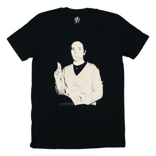 PUBLIC IMAGE LTD / JOHN LYDON・100% Cotton・Black・Official Licensed・Made in UK[UNISEX]参考SIZE : 身幅 : 着丈Small : 44~49cm : 67...