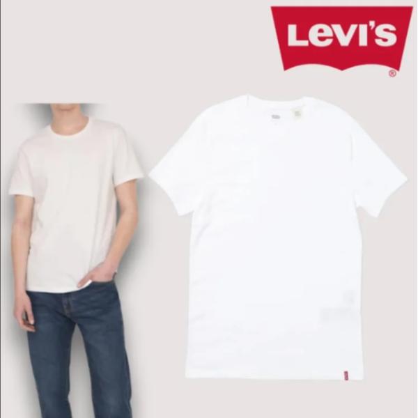 【商品説明】柔らかなジャージー素材のクルーネックTシャツが2枚セットになっています。裾にLevi’sのレッドタブ付きです。こちらの商品は2枚セットになっています。【商品詳細】商品名：スリム2パックTシャツ WHITE +カラー：WHITE ...
