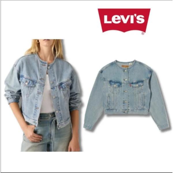 【商品説明】Levi’sの名作トラッカージャケットを現代的にアレンジしたSHRUNKEN 90sモデル（MEDIUM INDIGO -WORN IN）です。全体にほどよいゆとりを持たせたシルエットに、襟をノーカラー仕様にすることで抜け感と洗...