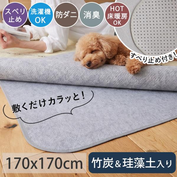 品名： カラリーノ プレミアム生産国：中国梱包：折り畳み素材：表地：不織布(ポリエステル100％)※シリカゲル・竹炭・珪藻土　　　裏地：不織布(ポリエステル100％)・PVCすべり止め、紙センサー除湿シート 除湿マット 湿気取り 除湿ラグ ...