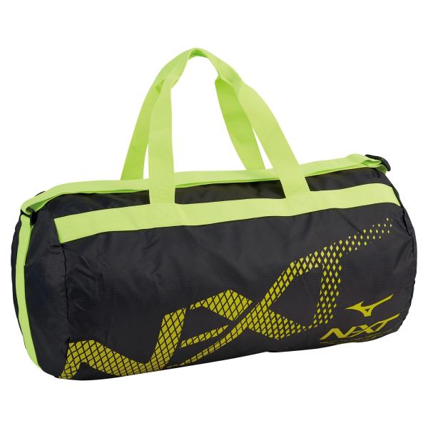 商品名 ●ミズノ）ポケッタブルボストンバッグ33JM044194ブラック×ライム/約30リットル★製造メーカー ミズノ株式会社：中国製定価 本体税込価格￥２，７５０（税抜価格￥２，５００）商品サイズ 縦：L55×W28×H28cm：約30リ...
