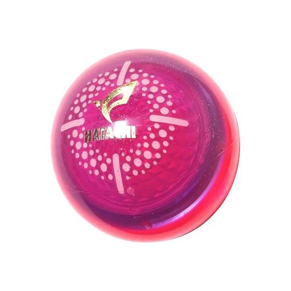 商品名　★ハタチ】グラウンドゴルフボール：エアロボールBH3861レインボーカラー登場★製造メーカー 羽立工業株式会社：日本製定価 本体税込価格：￥１，８７０（税抜価格￥１，７００）商品サイズ 直径：約6cm・重さ：約９４g◇ＢＨ３８６１：...