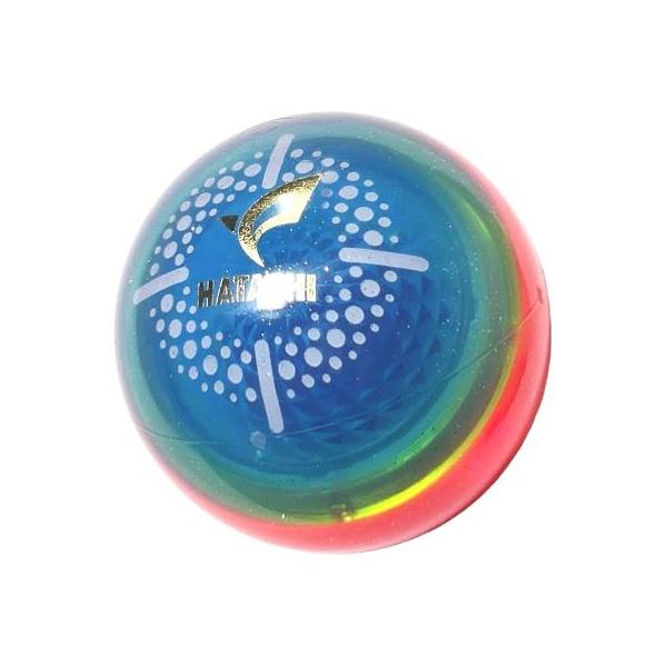 商品名　★ハタチ】グラウンドゴルフボール：エアロボールBH3861レインボーカラー登場★製造メーカー 羽立工業株式会社：日本製定価 本体税込価格：￥１，８７０（税抜価格￥１，７００）商品サイズ 直径：約6cm・重さ：約９４g◇ＢＨ３８６１：...