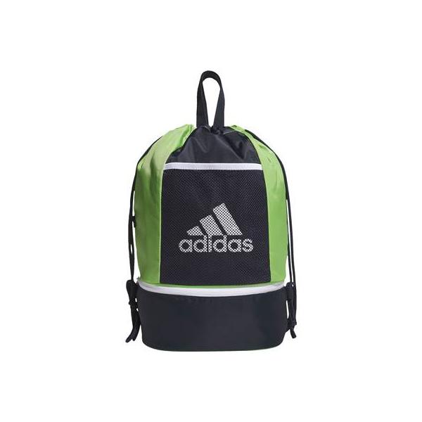商品名　●adidasアディダス【キッズ・ジムバッグ】BV550レジェンドインク/ライム：約15,5L製造メーカー　アディダスジャパン株式会社：ベトナム製定価 本体税込価格￥３，３００（税抜価格￥３，０００）商品サイズ 　40×22×19ｃ...