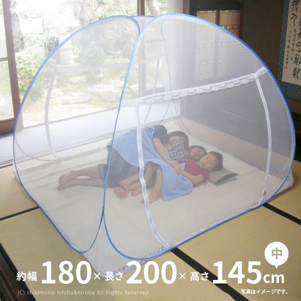 ■サイズ幅180×奥行200×高さ145cm（個体差があります）収納時：直径68×厚さ4cm■素材ポリエステル100％、ＰＶＣ(ポリ塩化ビニール樹脂)ワイヤー：鉄（バネ式スチール）■重量：1.3kg■生産国：中国製※専用収納袋付／素材ポリエ...