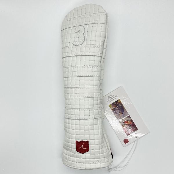 イリアックゴルフ　本革（牛革）ヘッドカバーポロシリーズ3番フェアウェイウッド用独特の印象的なデザインが特徴のPOLOシリーズです■イリアックゴルフは2005年の設立以来、多くのPGAツアー選手、セレブリティに商品を提供しているアメリカのゴル...