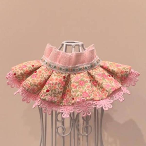 日常のおしゃれはもちろん、写真撮影・お誕生日・パーティー・イベント用としても最適。とても可愛い　ピンクのスタイ　お姫様仕様のアクセサリーです