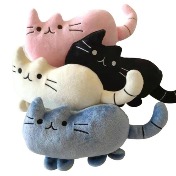 猫用おもちゃ　愛らしい　猫の形のおもちゃ♪おもちゃを噛んだり、蹴ったりすると　音がなるおもちゃです　ぴーー♪サイズしっぽまで　20cm高さ10cm商品画像はできる限り現物に近いよう心掛けておりますが、お使いのパソコンやモニター、タブレット、...