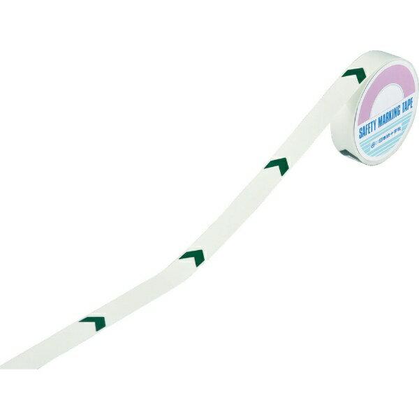 【特長】光を遮断後も6-8時間の視認可能な自発光能力を持つ蓄光式のラインテープです。避難誘導をサポートする矢印が一定間隔で印刷されています。耐久性、環境性に優れた素材を使用しています。【用途】停電時における避難誘導のサポート用品として【仕様...