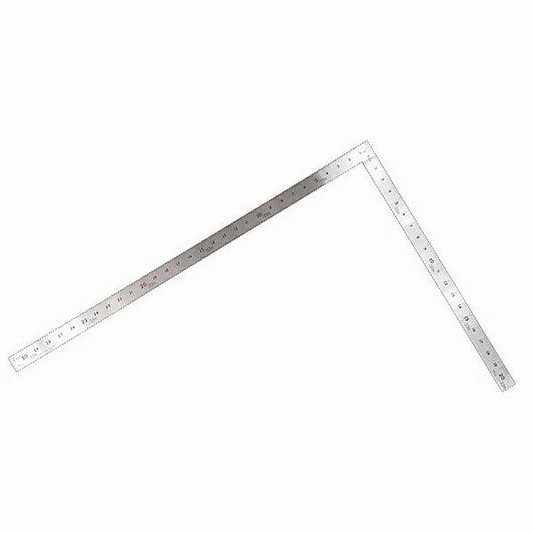 ■精度：直角度100ミリにつき0.1ミリ以下■長さの許容差：±0.5ミリ以下■表目盛　長枝：外目盛3尺　短枝：外目盛2尺■表目盛　長枝：外目盛3尺　短枝：外目盛2尺■裏目盛：長枝：外目盛3尺　短枝：外目盛2尺■形状：同厚■材質：ステンレス