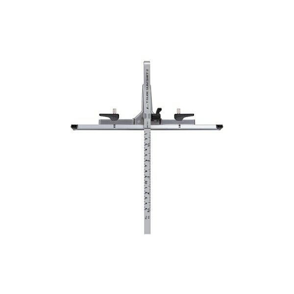 ■竿がステンレス製（SUS304）のため、サビにくく、曲がりにくいです。■突き当ての位置を材料に合わせて調整できます。■材質　竿、結合部：ステンレス　突き当てアルミ、UHPEテープ　保護キャップ：ポリカーボネート樹脂　ワンタッチレバー、止ネ...