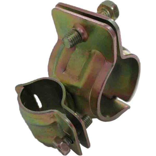 プラスドライバー1本で緊結可能。クランプ部：φ25.4(φ22.2兼用)+φ48.6(φ42.7兼用)【※注 実際の商品仕様とは若干異なる場合があります,ご注意ください!】