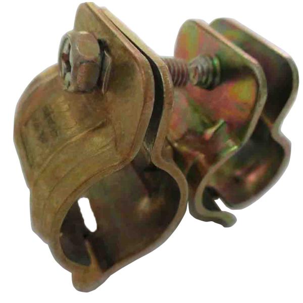 プラスドライバー1本で緊結可能。クランプ部：φ19.1+φ25.4(φ22.2兼用)【※注 実際の商品仕様とは若干異なる場合があります,ご注意ください!】