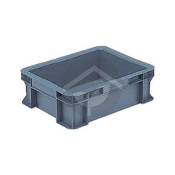 外寸：365×278×121mm内寸：315×238×117mm有効内寸：311×234×109mm圧縮荷重：20.1kN(2,050kgf)材質：PP内容量：8.6L底面形状：外周リブ※注意※本商品は法人様宛限定となりますので配送先の屋号...