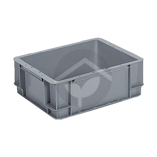 外寸：478×358×168mm内寸：421×321×162mm有効内寸：412×312×150mm圧縮荷重：24.5kN(2500kgf)材質：PP内容量：21.4L底面形状：格子リブ※注意※本商品は法人様宛限定となりますので配送先の屋号...