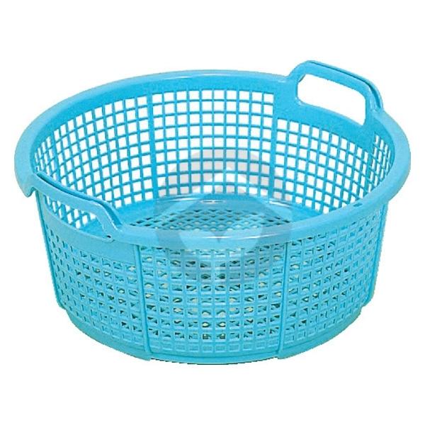 外寸：φ450×191mm内寸：φ414×150mm有効内寸：φ361×150mm材質：PE内容量：17.7L底面形状：外周網目リブ※注意※本商品は法人様宛限定となりますので配送先の屋号(会社名や団体名)の記載をお願い致します。また個人様宛...