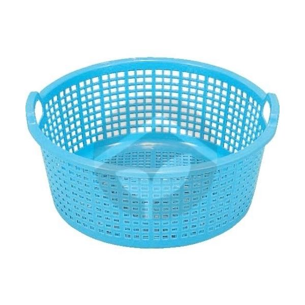 外寸：φ457×183mm内寸：φ415×160mm有効内寸：φ362×160mm材質：PE内容量：19L底面形状：外周網目リブ※注意※本商品は法人様宛限定となりますので配送先の屋号(会社名や団体名)の記載をお願い致します。また個人様宛の場...