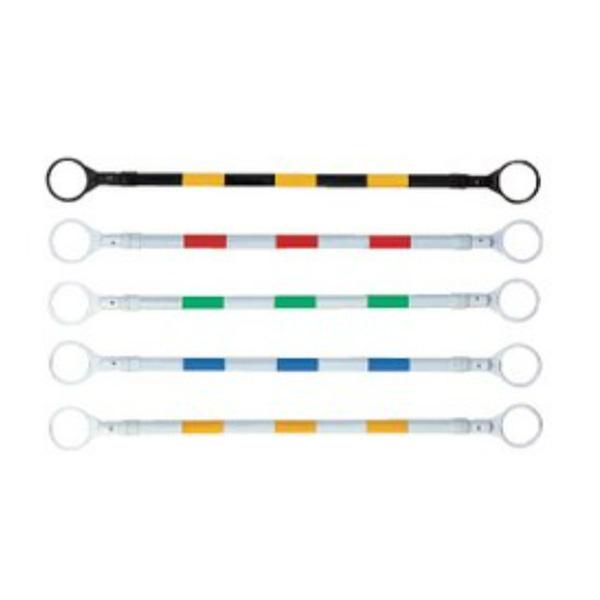 外寸：105×47×1800mm材質：ABS,PE備考：3mタイプ　L1.7〜3.0m（最細部φ34・最太部φ41）実サイズ：105×47×1800〜3105mm用途に合わせて希望の位置で止められます。8Y1016：ブラック/イエロー8Y1...