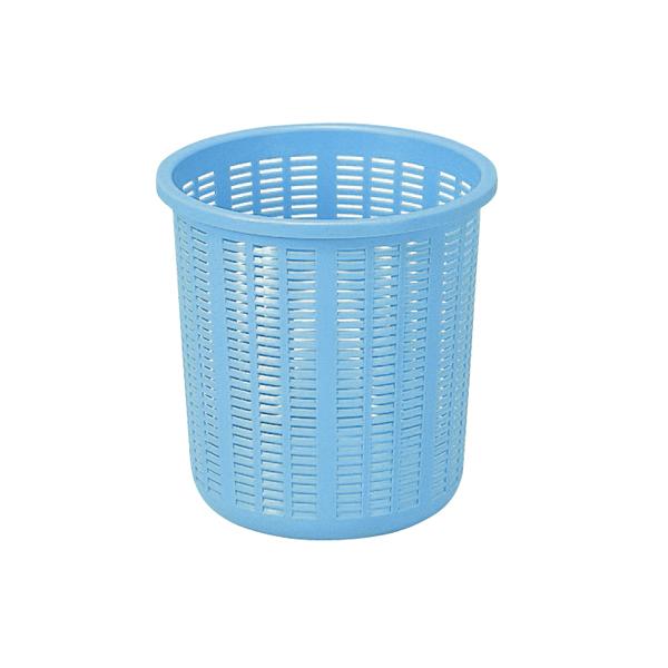 ■積み重ね（ネスティング）可能です。■野菜などの水切りや収穫に最適です。【仕様】色：ライトブルータイプ：手なし有効内寸(mm)間口×奥行×高さ：265×265×330容量(L)：20.3適用カード差し(別売)：-外形寸法(mm)外径×高さ：...
