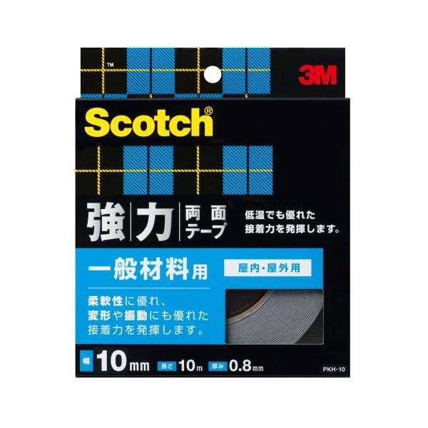 ◆ 当店は紙での領収書の発行は行っておりません◆ 初期不良は、1週間以内にご連絡下さい。それ以降の対応は出来ませんので、ご注意下さい。◆ 初期不良以外の故障は、メーカーにお問合せ下さい。【商品概要】3M スコッチ 強力両面テープ 一般材料用...