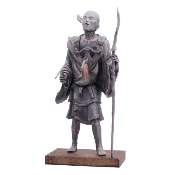 ◆ 当店は紙での領収書の発行は行っておりません◆ 初期不良は、1週間以内にご連絡下さい。それ以降の対応は出来ませんので、ご注意下さい。◆ 初期不良以外の故障は、メーカーにお問合せ下さい。【商品概要】空也上人像寸法［完成時］　H65×W32×...