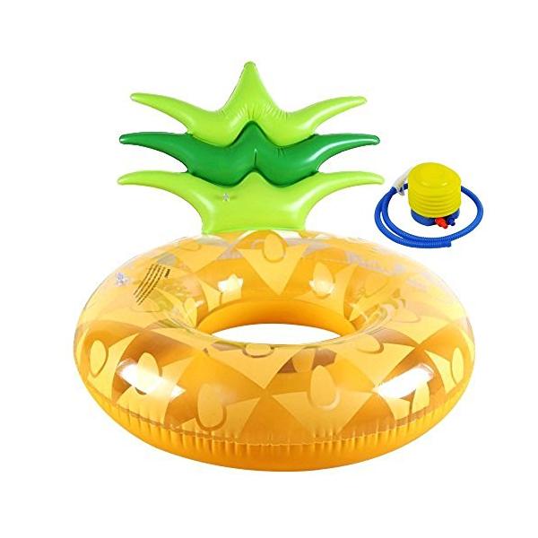 ◆ 当店は紙での領収書の発行は行っておりません◆ 初期不良は、1週間以内にご連絡下さい。それ以降の対応は出来ませんので、ご注意下さい。◆ 初期不良以外の故障は、メーカーにお問合せ下さい。【商品概要】パイン型浮き輪 水上でのんびり♪ プール・...