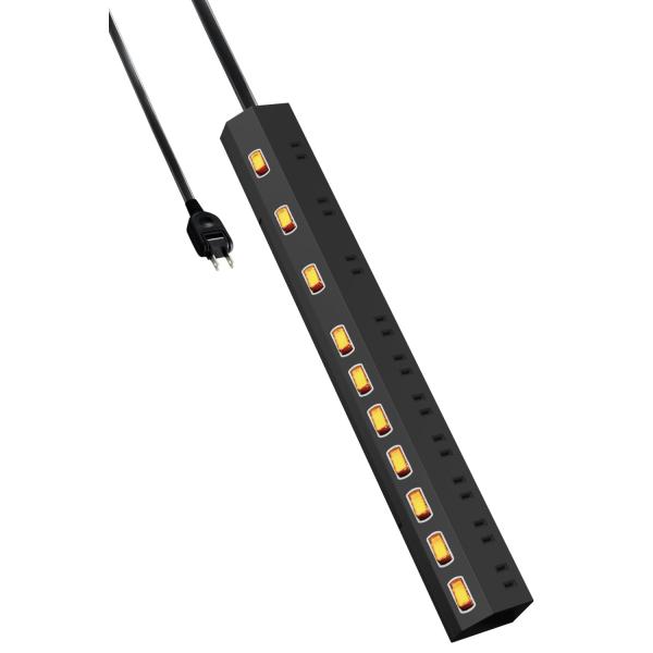 ◆ 当店は紙での領収書の発行は行っておりません◆ 初期不良は、1週間以内にご連絡下さい。それ以降の対応は出来ませんので、ご注意下さい。◆ 初期不良以外の故障は、メーカーにお問合せ下さい。【商品概要】差込口毎にON/OFF切り替えができ、待機...