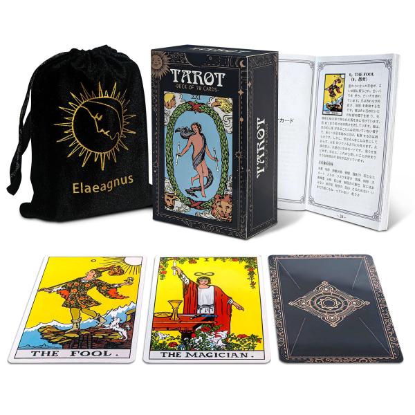 ◆ 当店は紙での領収書の発行は行っておりません◆ 初期不良は、1週間以内にご連絡下さい。それ以降の対応は出来ませんので、ご注意下さい。◆ 初期不良以外の故障は、メーカーにお問合せ下さい。【商品概要】伝統的な「Rider Waite 」をベー...