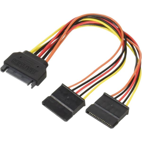 ◆ 当店は紙での領収書の発行は行っておりません◆ 初期不良は、1週間以内にご連絡下さい。それ以降の対応は出来ませんので、ご注意下さい。◆ 初期不良以外の故障は、メーカーにお問合せ下さい。【商品概要】電源ユニット側: シリアルATA電源コネク...