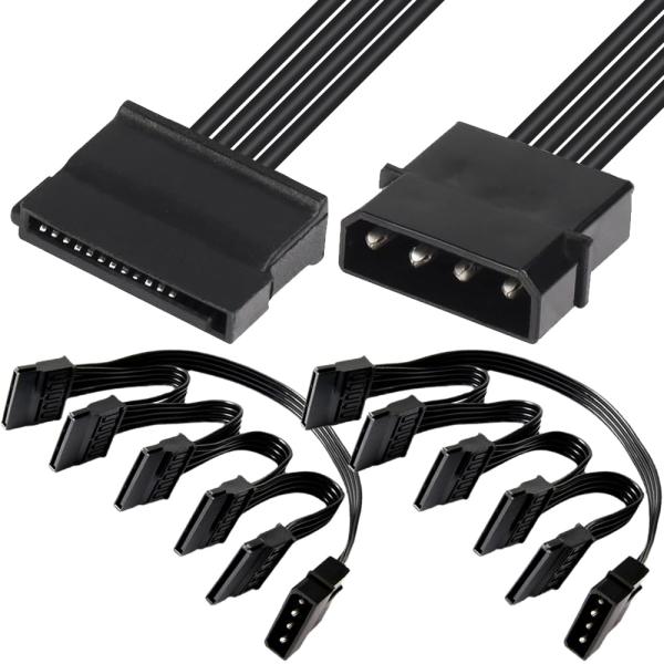 ◆ 当店は紙での領収書の発行は行っておりません◆ 初期不良は、1週間以内にご連絡下さい。それ以降の対応は出来ませんので、ご注意下さい。◆ 初期不良以外の故障は、メーカーにお問合せ下さい。【商品概要】IDE - SATA電源スプリッターケーブ...