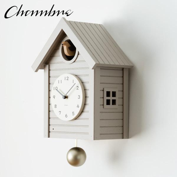 【商品詳細】商品名：Cuckoo CLOCK（クックークロック）カラー：WARM GRAY（ウォームグレイ）サイズ：W240×H310×D140（mm）（H:振り玉除く）重量：1350g素材：〈フレーム〉MDF・シナ材 /〈文字盤〉MDF ...