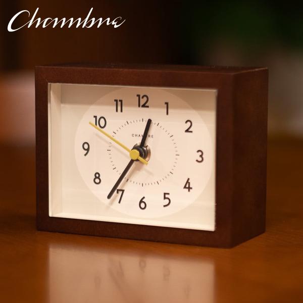 【商品詳細】商品名：ひのきの置き時計カラー：DARK BROWN -GREEN秒針-（ダークブラウン）サイズ：W133×H104 ×D60（mm）※アクリル部に1.5mmの突出あり重量：250g素材：（本体）ヒノキ無垢材 /〈文字盤〉MDF...