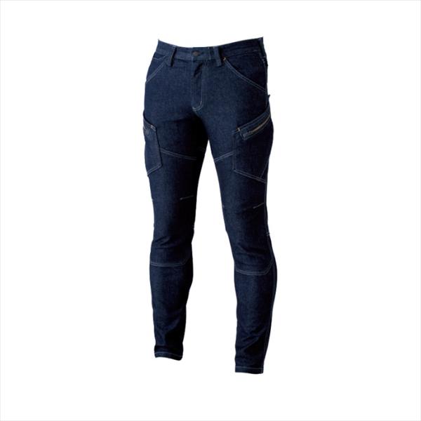 ●素材：ストレッチデニム●混率： 綿98% / ポリウレタン 2%メンズスリムカーゴパンツ  シルエットにこだわったスリムカーゴ。ストレッチ性に優れるポリウレタン糸使いの生地使用。デニム生地で使用するごとにオリジナルの使用感(色落ち)顔がで...