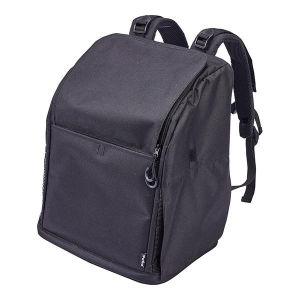 【同梱可】前にカバーが開くので前抱えした時にジャマにならない。カバーを開くと大きなメッシュ窓付。中敷カバーは丸洗いできるので、いつも清潔。汚れがつきにくい底鋲や収納ポケットついているので、お出かけにとっても便利。●材質生地：ポリエステル・ポ...