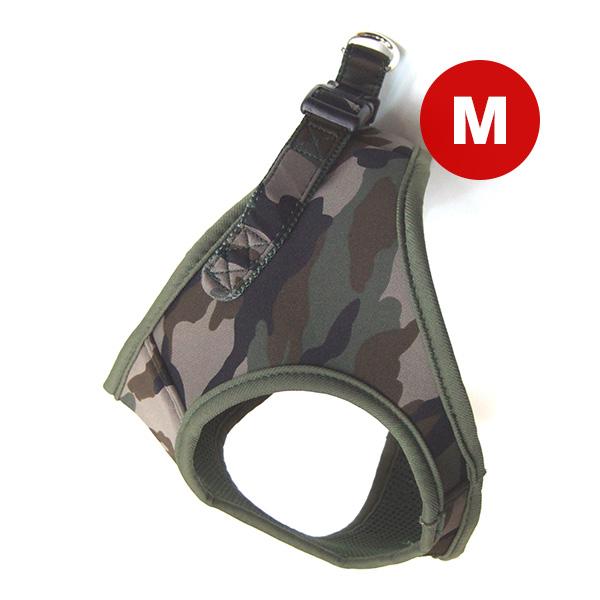 【同梱可】人気の迷彩柄がかわいい！体をしっかりサポート！内側に通気性の良いメッシュ加工のソフトタイプ胴輪●材質ポリエステル、ナイロン●適応サイズ(胴囲)480〜560mm●適応種小型犬●原産国韓国