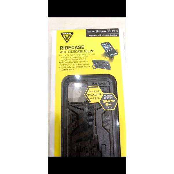 自転車用 スマホケース マウント付 【ブランド】TOPEAK 【対応機種】iPhone11PRO 【マウント】Art no.TC1021 iPhone最新機種が発売されているため、以前の対応機種の商品を処分価格にしております。 ご使用機種の...