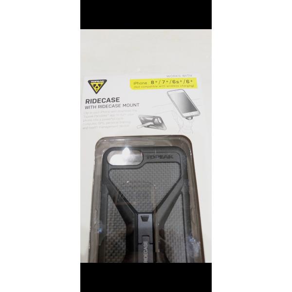 自転車用 スマホケース マウント付 【ブランド】TOPEAK 【対応機種】iPhone 8+/7+/6s+/6+ 【マウント】Art no.TC1021 iPhone最新機種が発売されているため、以前の対応機種の商品を処分価格にしております...