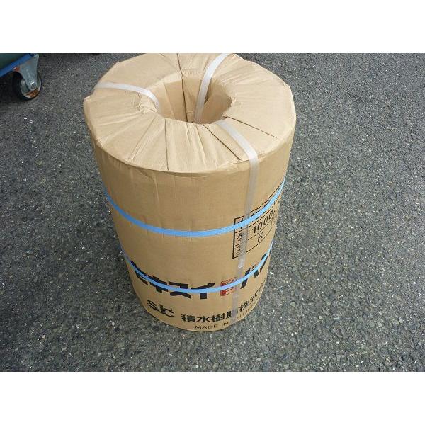 荷造り作業の定番Kタイプ 一般手締め用両端が平滑になった手に優しいバンドセキスイ独自の技術と製法を生かした製品。両端が平滑のため、素手で扱っても痛くありません。融着機や金具シール止め用として、さまざまな商品の梱包に。吸水性が無いため濡れても...